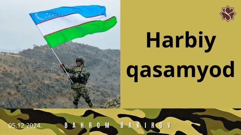 Ҳарбий қасамёд. - Musulmonlar